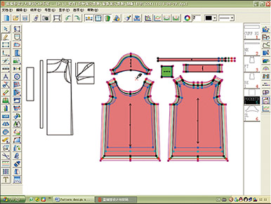 Garment CAD Grading System
